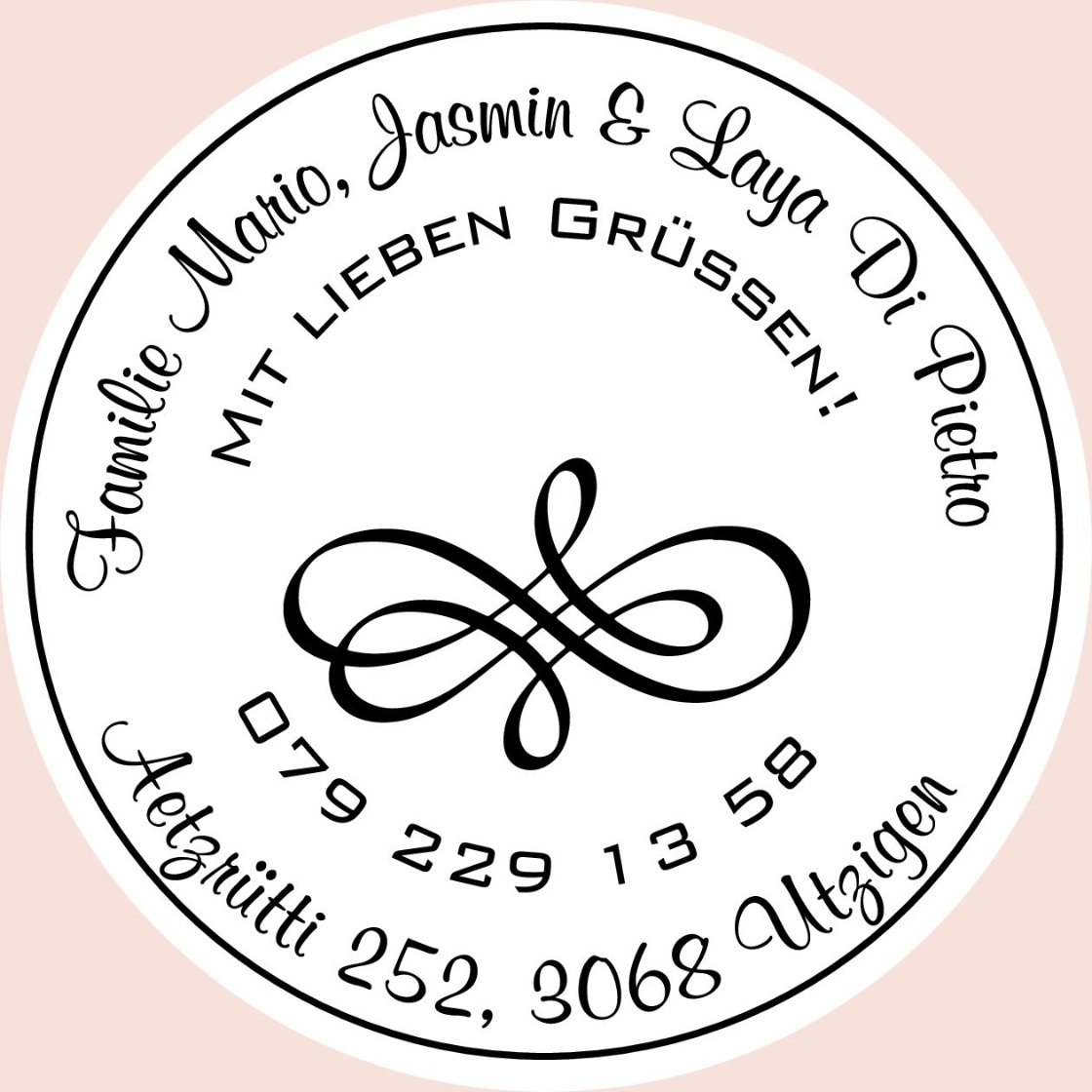 Logostempel – erstellen und online bestellen, auch rund